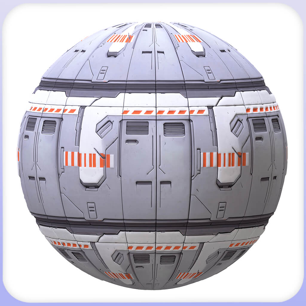 Sci-Fi Seamless Texture by zames1992d