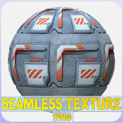 Sci-Fi Seamless Texture by zames1992d