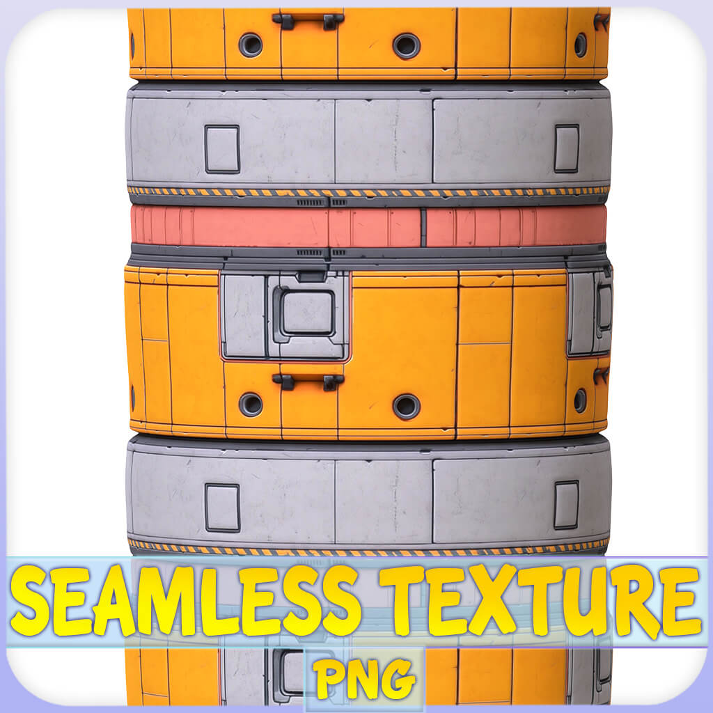 Sci-Fi Seamless Texture by zames1992d