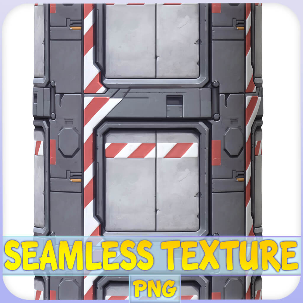 Sci-Fi Seamless Texture by zames1992d