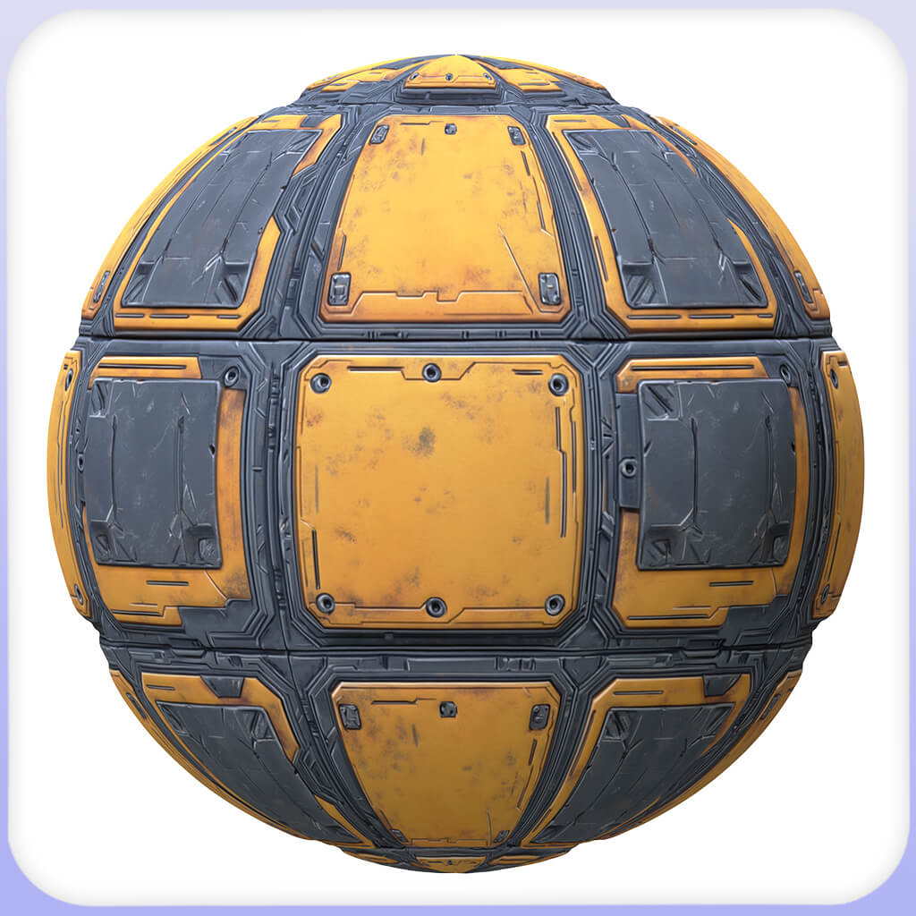 Sci-Fi Seamless Texture by zames1992d