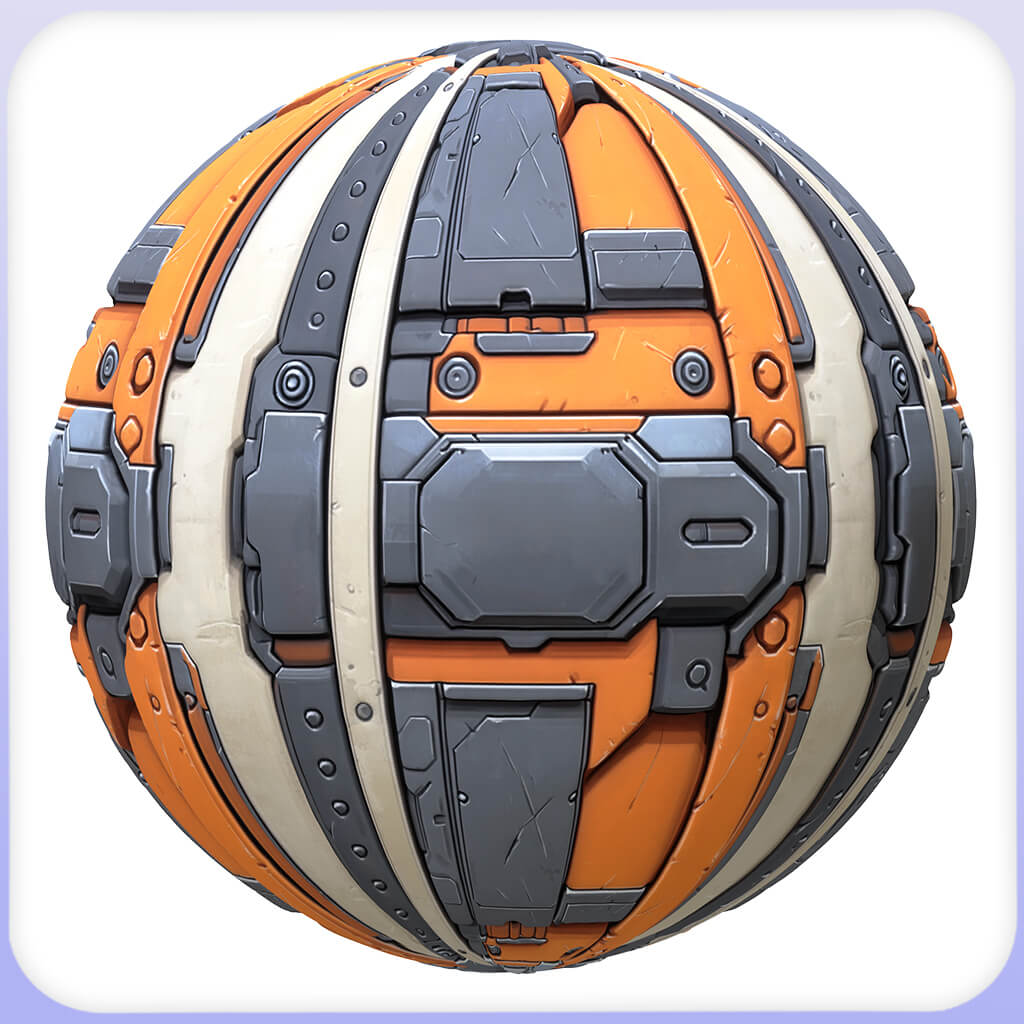 Sci-Fi Seamless Texture by zames1992d