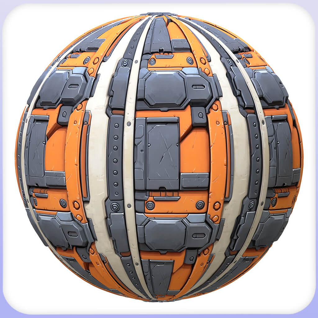 Sci-Fi Seamless Texture by zames1992d