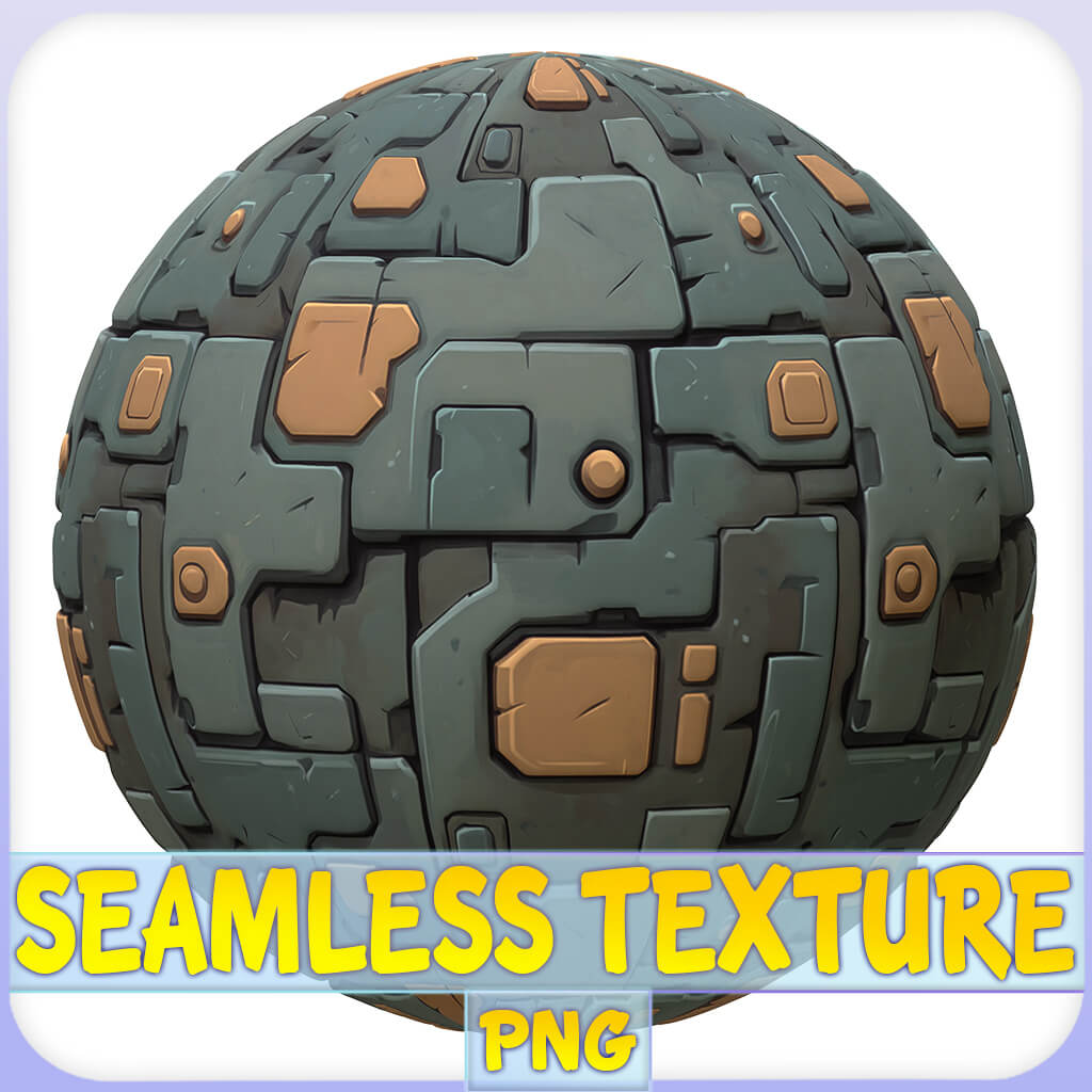 Sci-Fi Seamless Texture by zames1992d