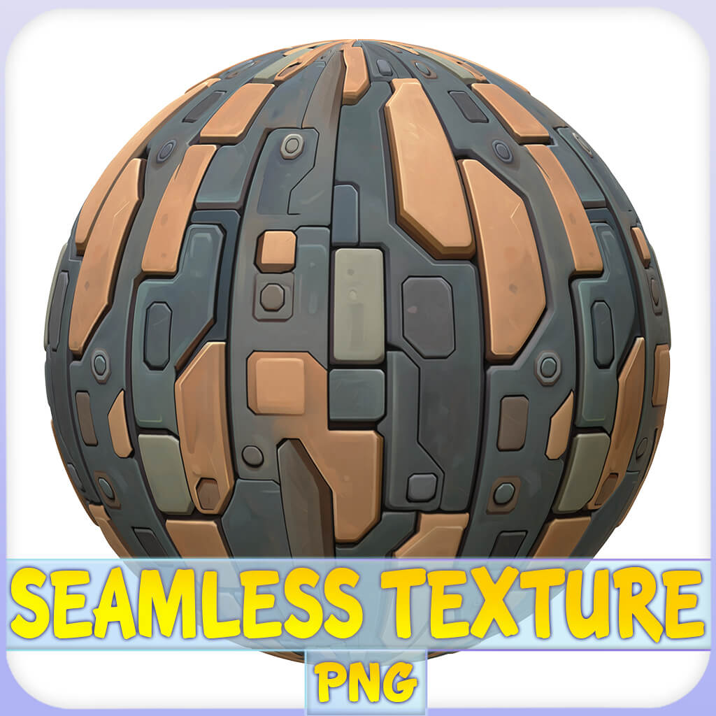 Sci-Fi Seamless Texture by zames1992d
