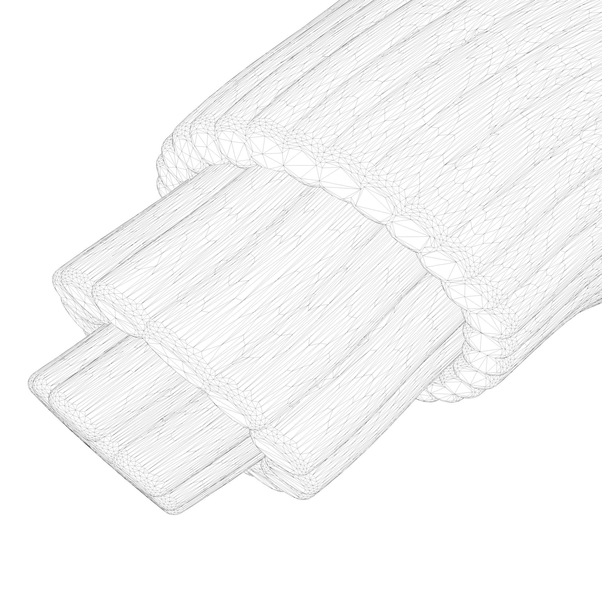 Skeletal Muscle Fiber Cross Section Anatomy - 3D Model by zames1992d