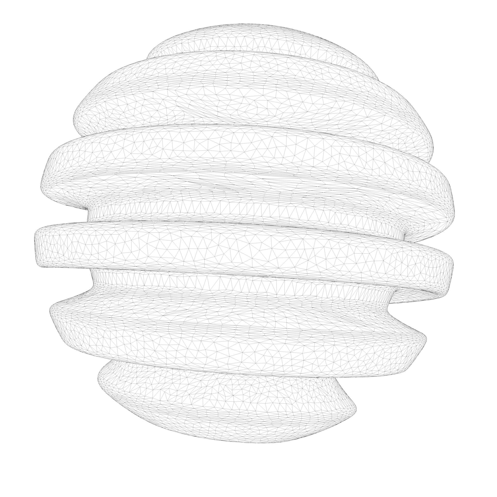 Sphere Ball Art - 3D Model by zames1992d