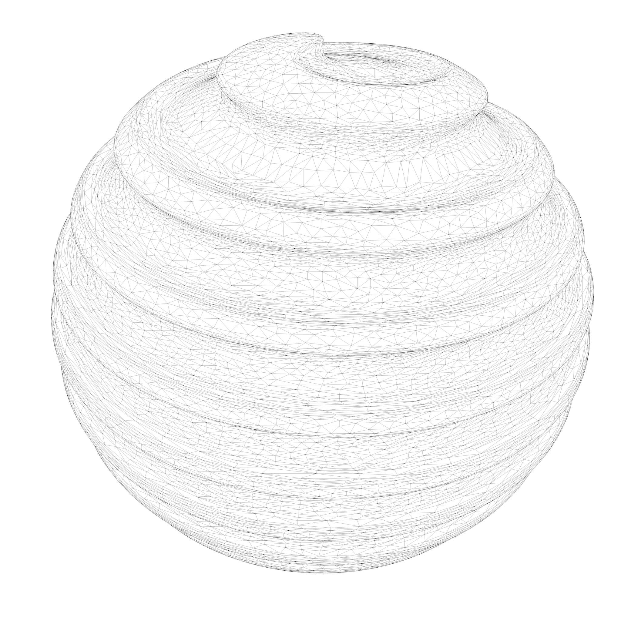 Sphere Ball Art - 3D Model by zames1992d