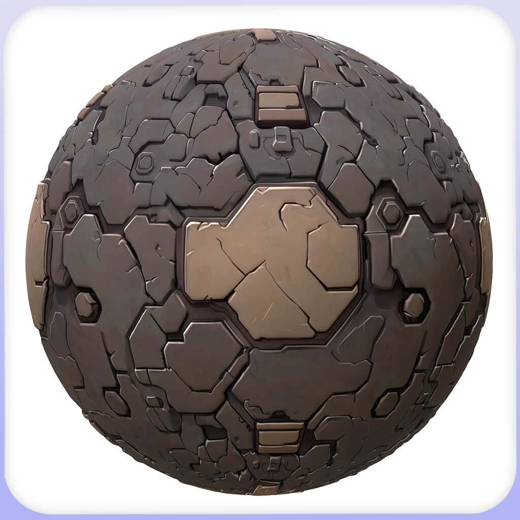 Stylized Alien Seamless Texture by zames1992d