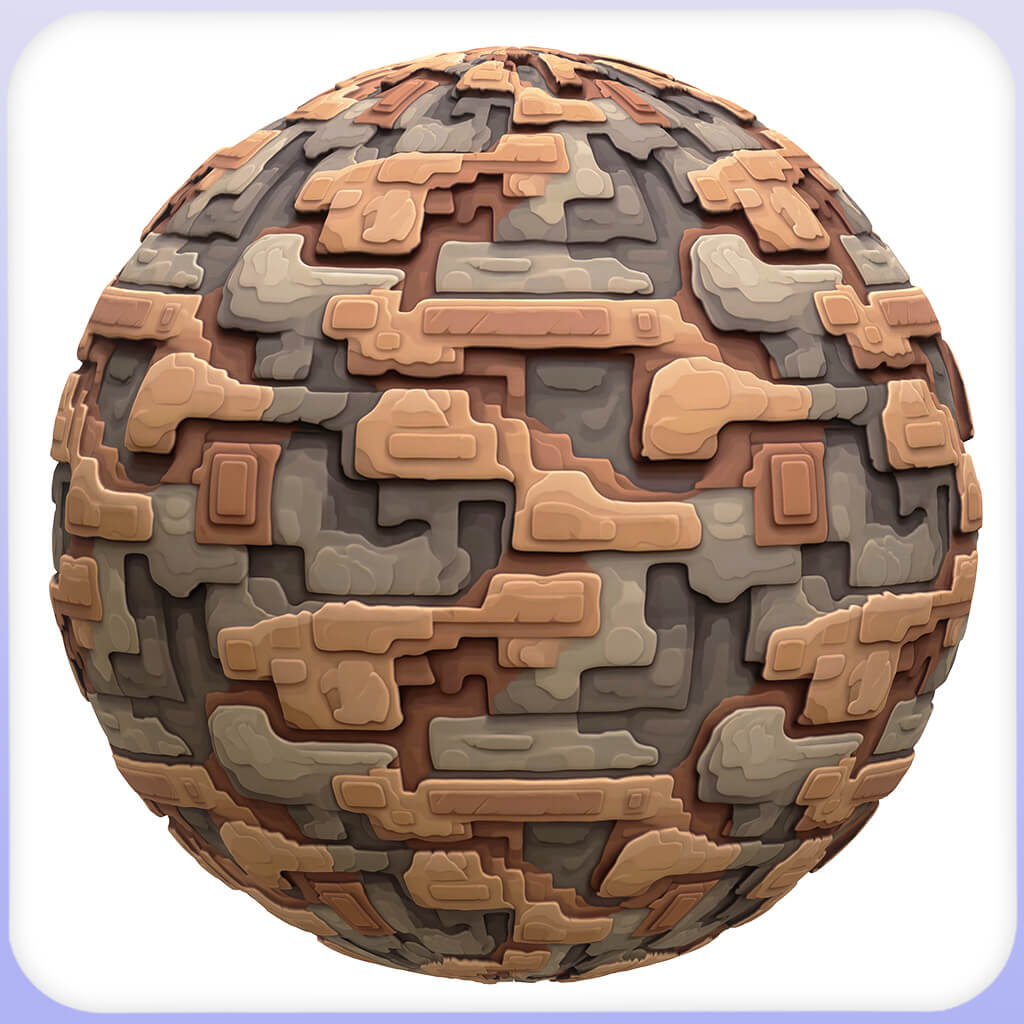Stylized Alien Seamless Texture by zames1992d