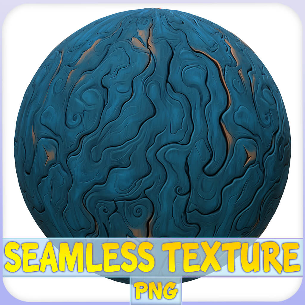 Stylized Alien Seamless Texture by zames1992d
