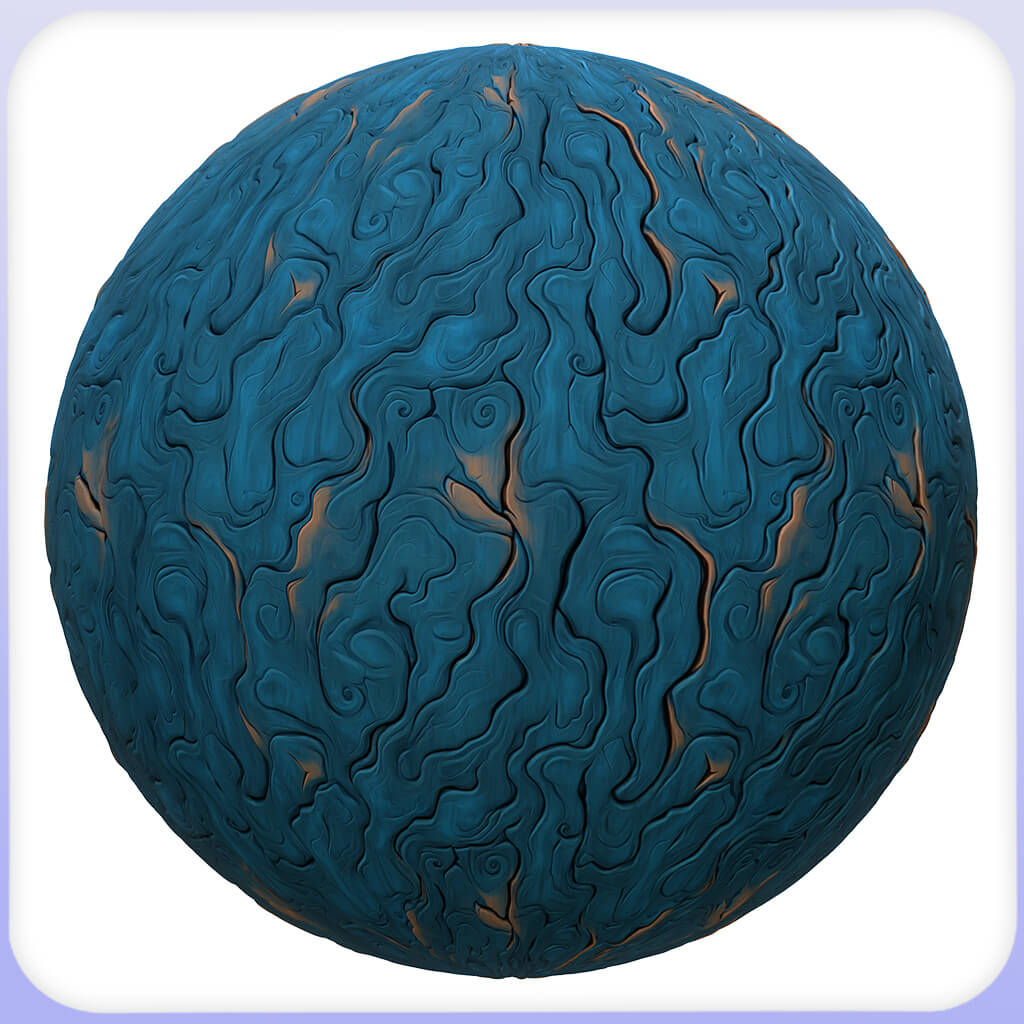 Stylized Alien Seamless Texture by zames1992d