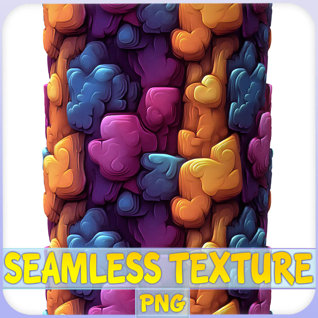 Stylized Alien Seamless Texture by zames1992d