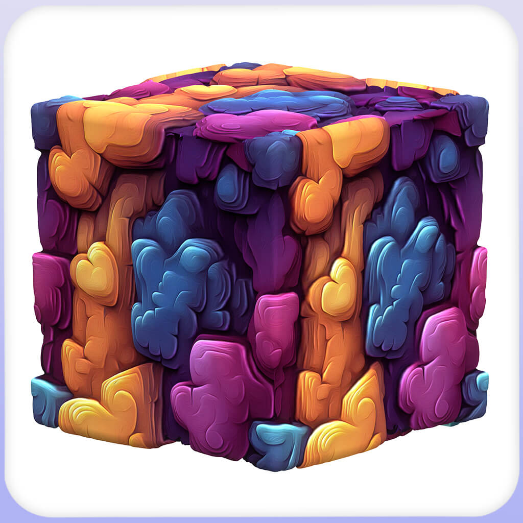 Stylized Alien Seamless Texture by zames1992d