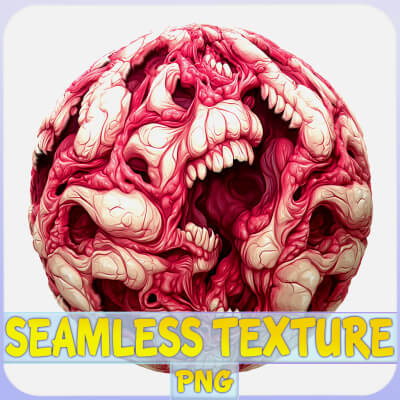Stylized Alien Seamless Texture by zames1992d