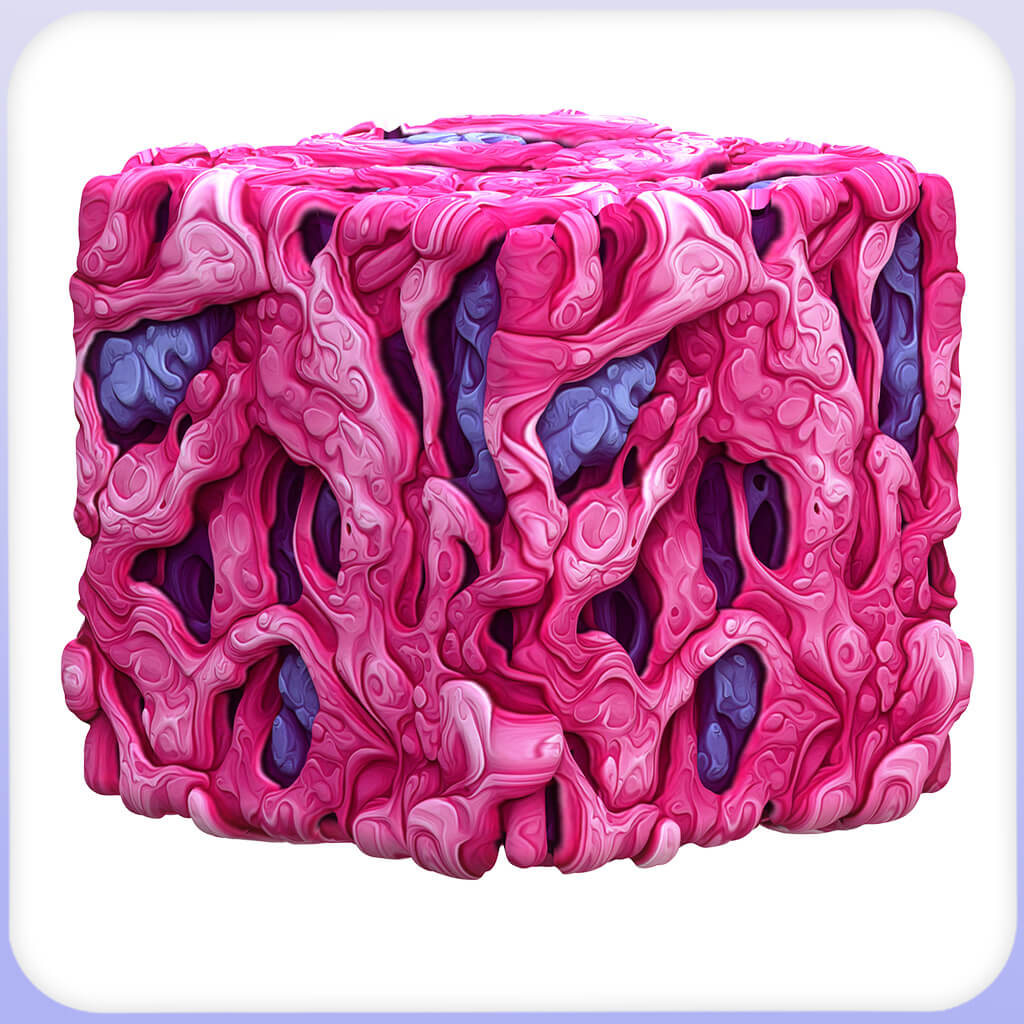 Stylized Alien Seamless Texture by zames1992d