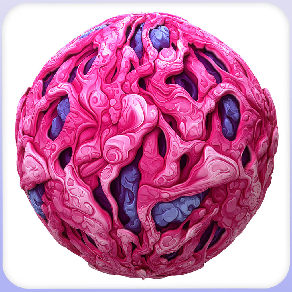 Stylized Alien Seamless Texture by zames1992d