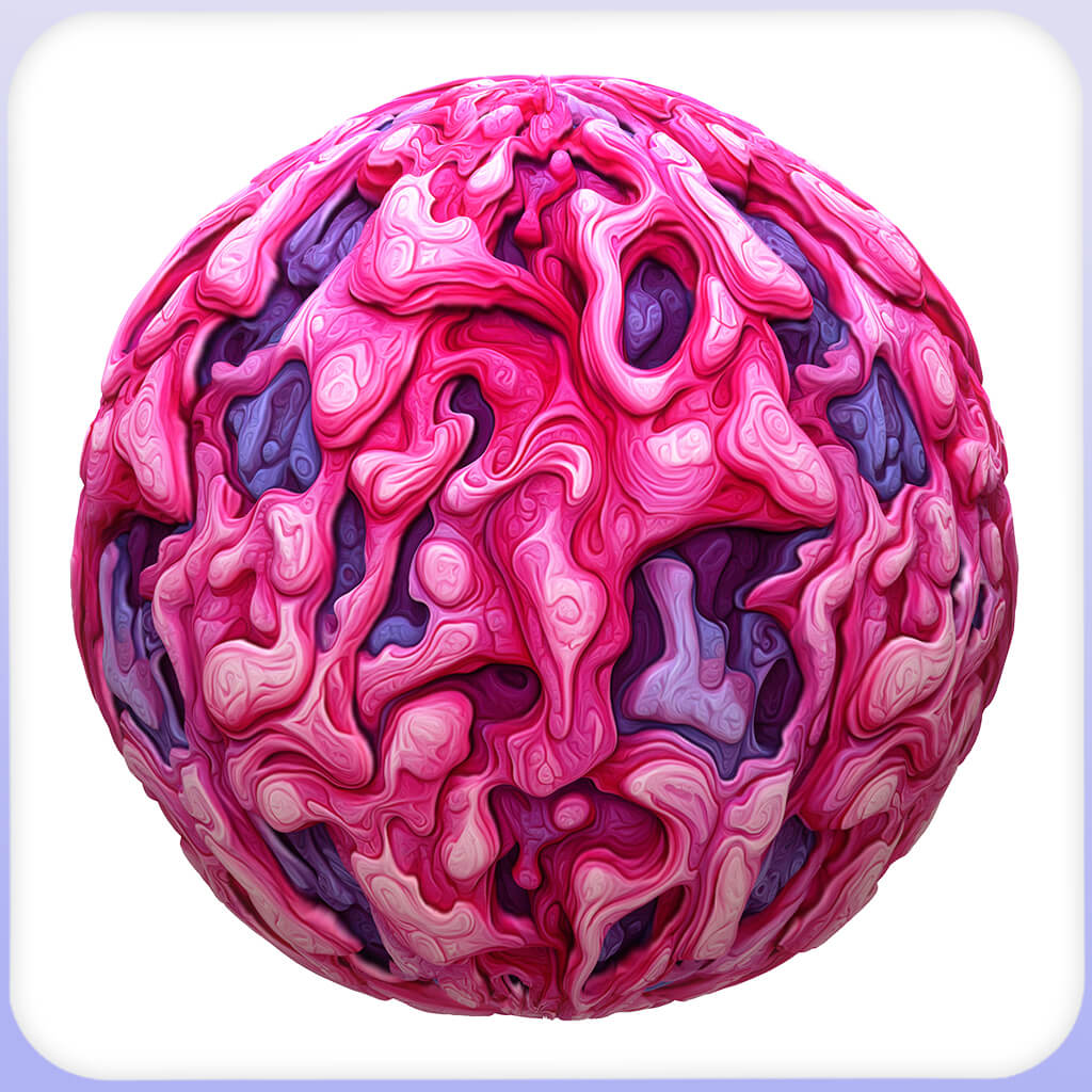 Stylized Alien Seamless Texture by zames1992d