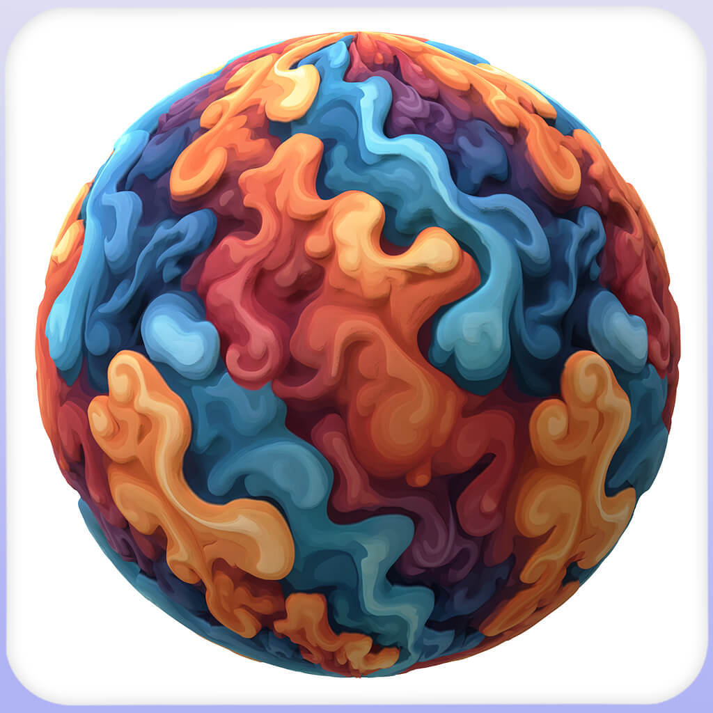 Stylized Alien Seamless Texture by zames1992d