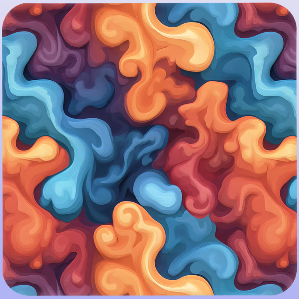 Stylized Alien Seamless Texture by zames1992d