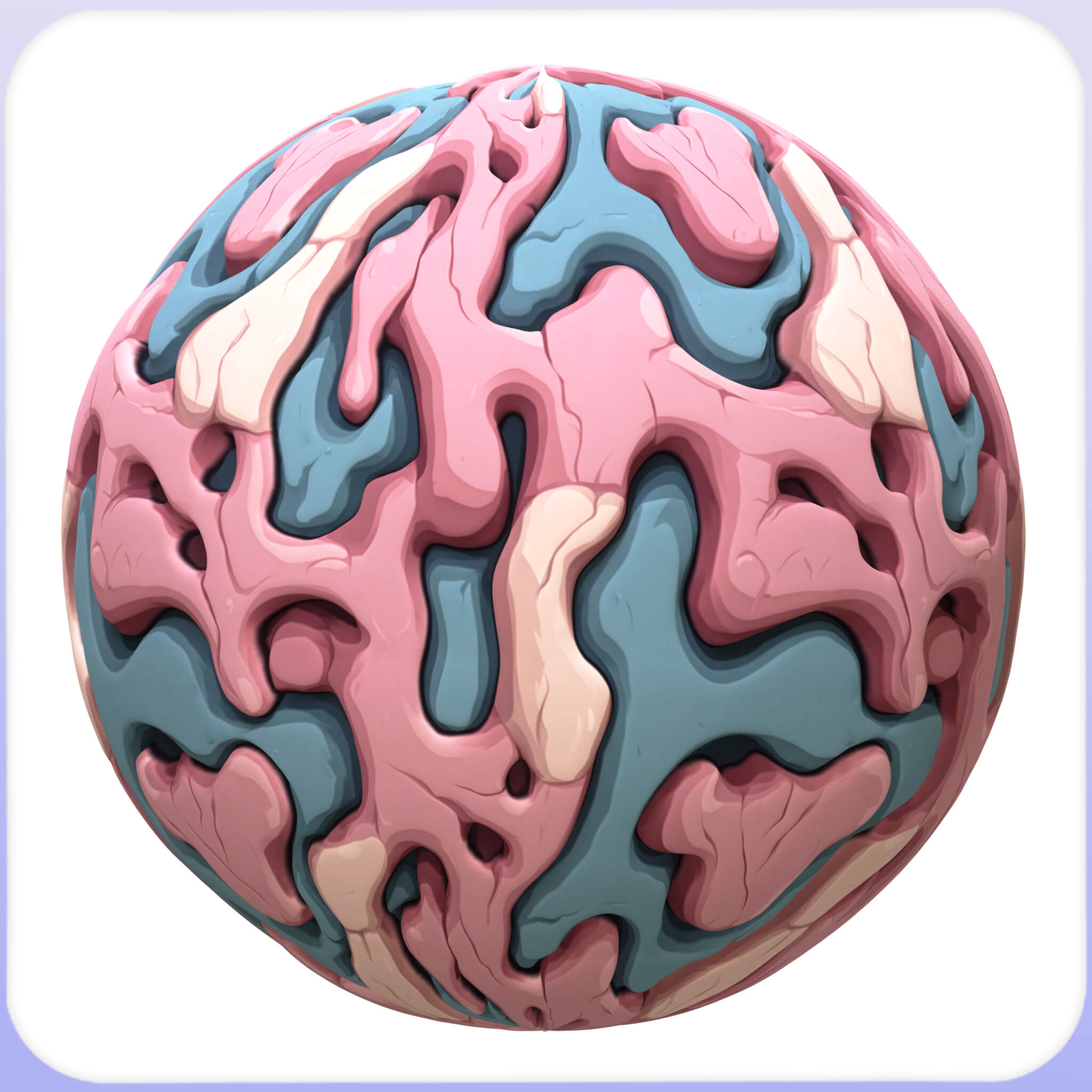 Stylized Alien Seamless Texture by zames1992d
