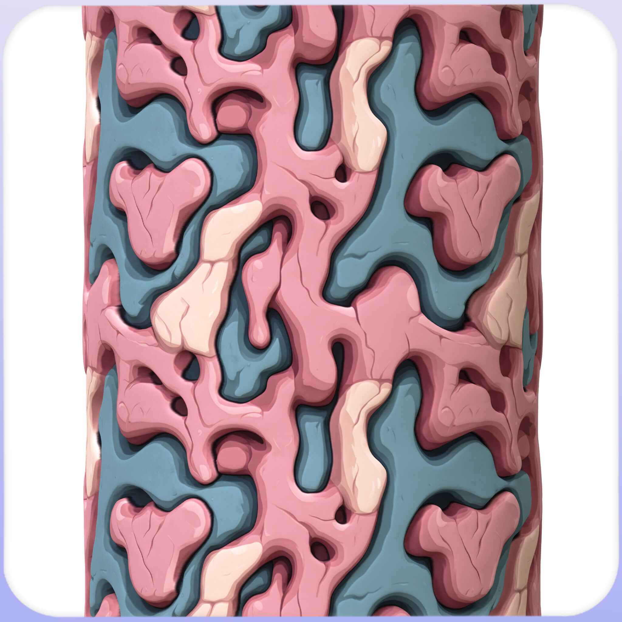 Stylized Alien Seamless Texture by zames1992d