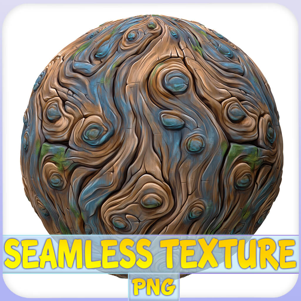 Stylized Alien Seamless Texture by zames1992d