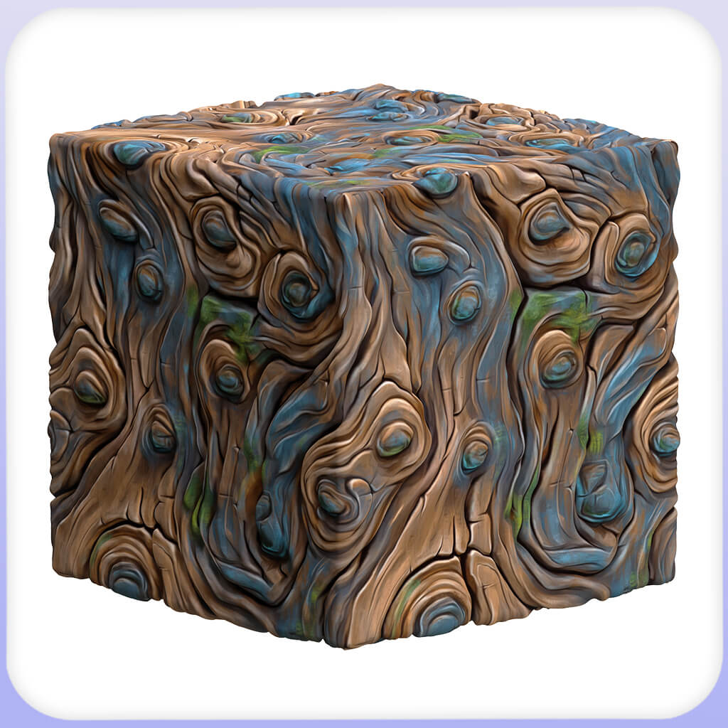 Stylized Alien Seamless Texture by zames1992d