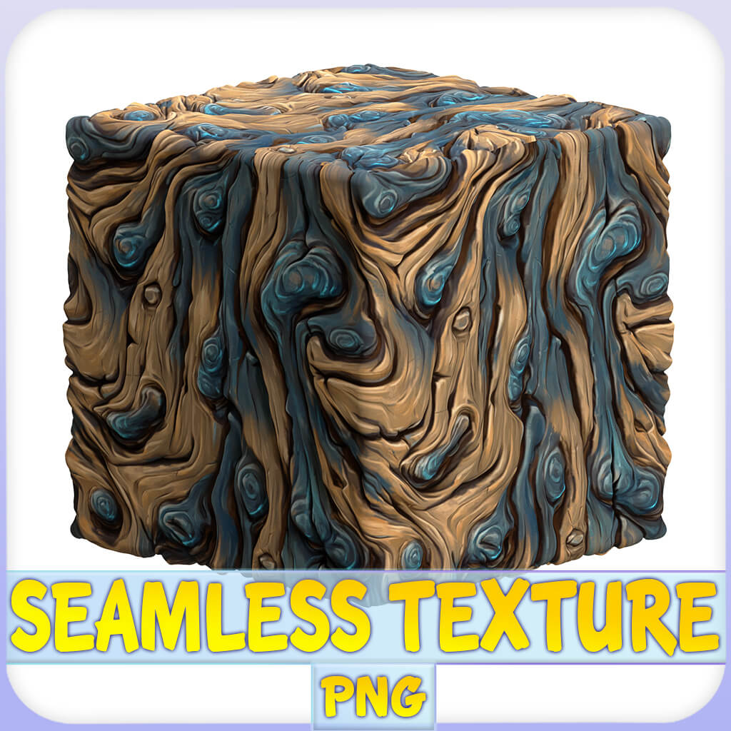 Stylized Alien Seamless Texture by zames1992d