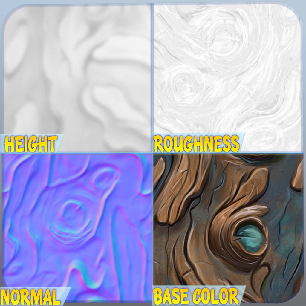 Stylized Alien Seamless Texture by zames1992d