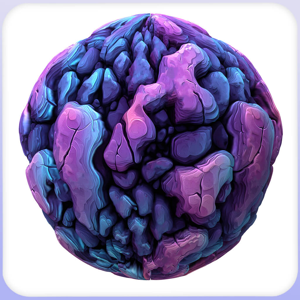 Stylized Alien Seamless Texture by zames1992d