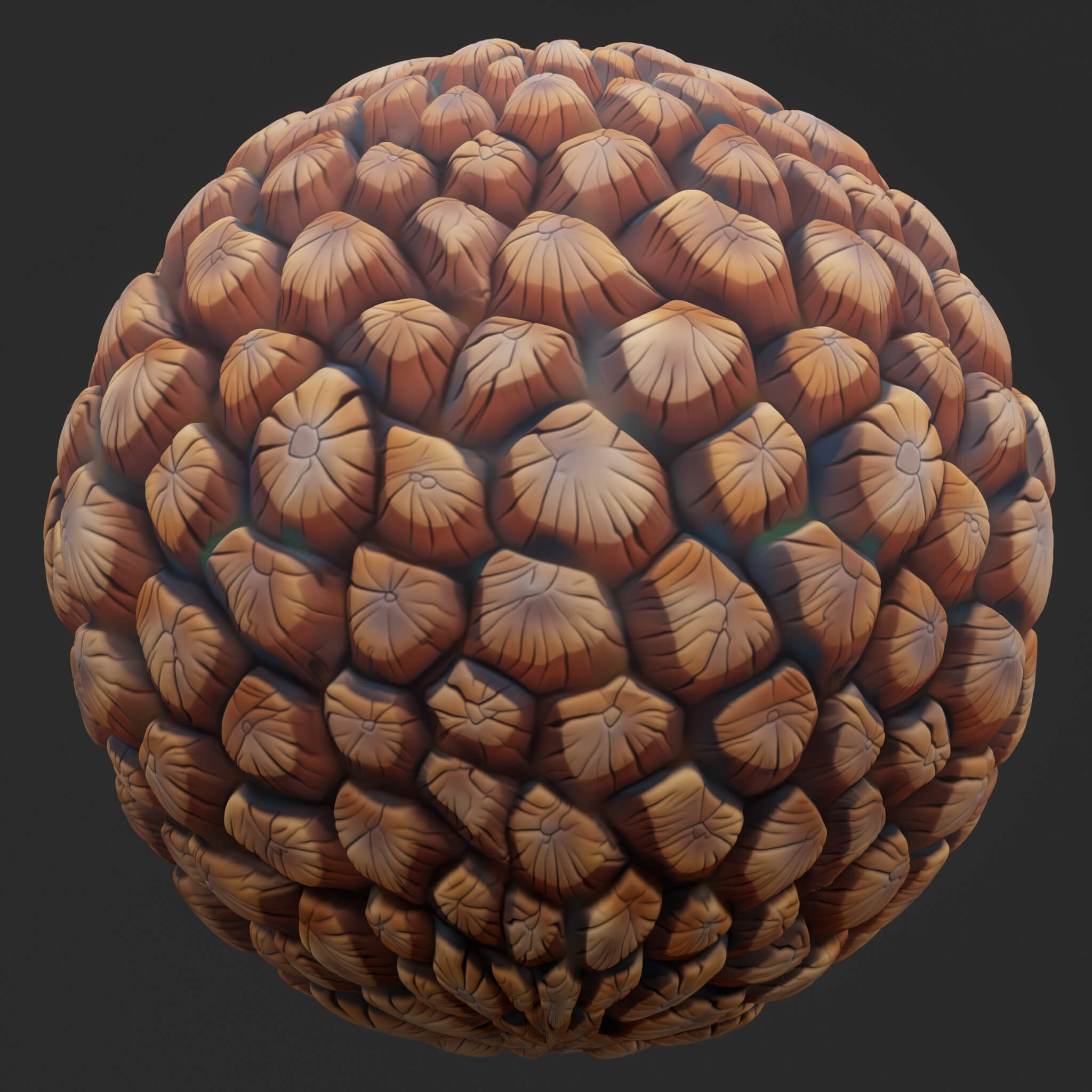 Stylized Bark Seamless Texture by zames1992d