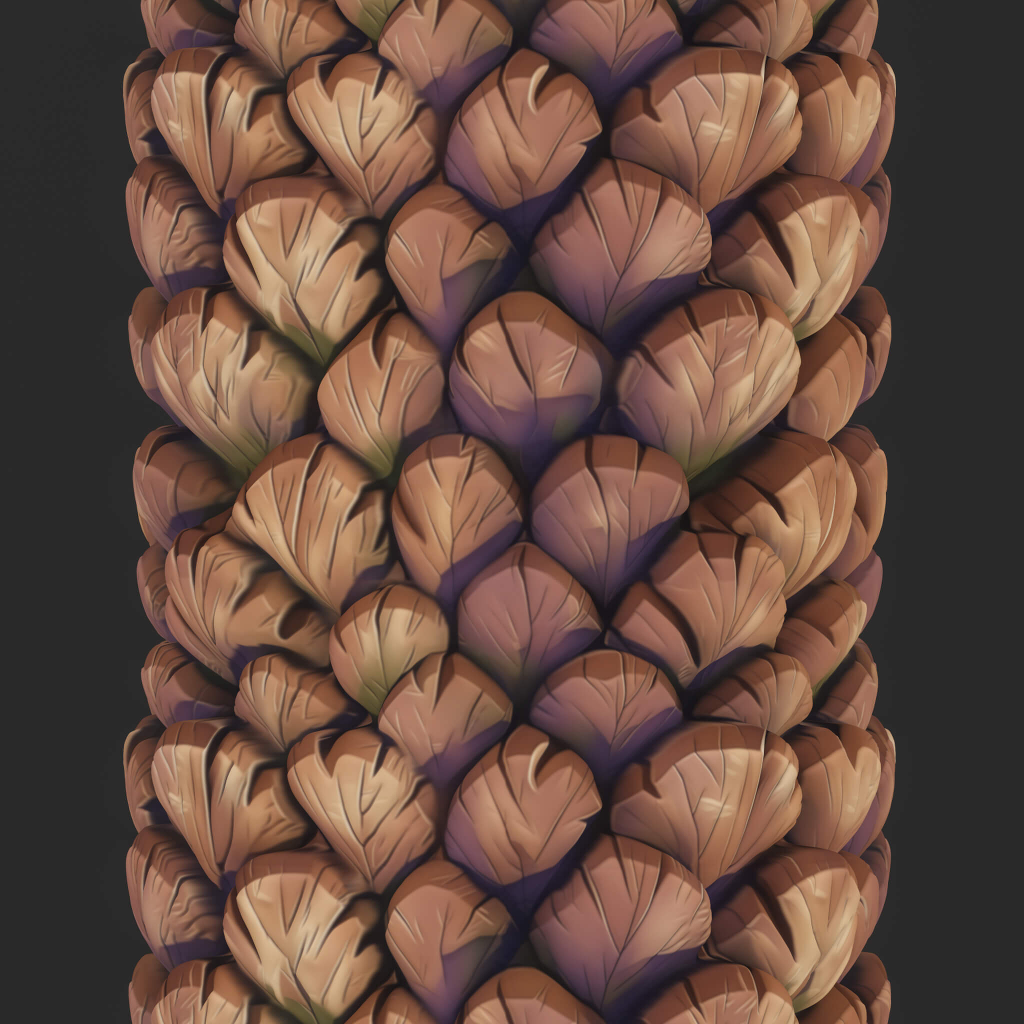 Stylized Bark Seamless Texture by zames1992d