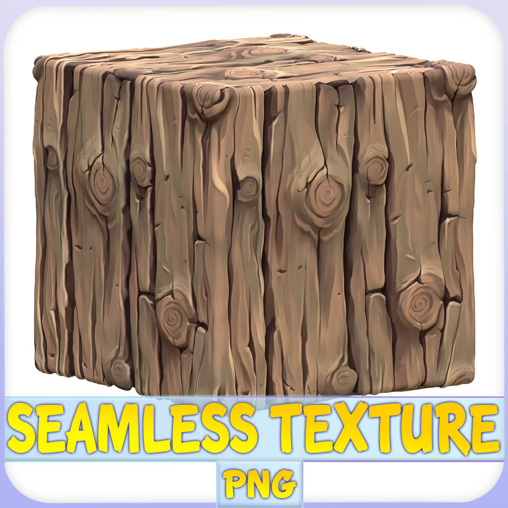 Stylized Bark Seamless Texture by zames1992d
