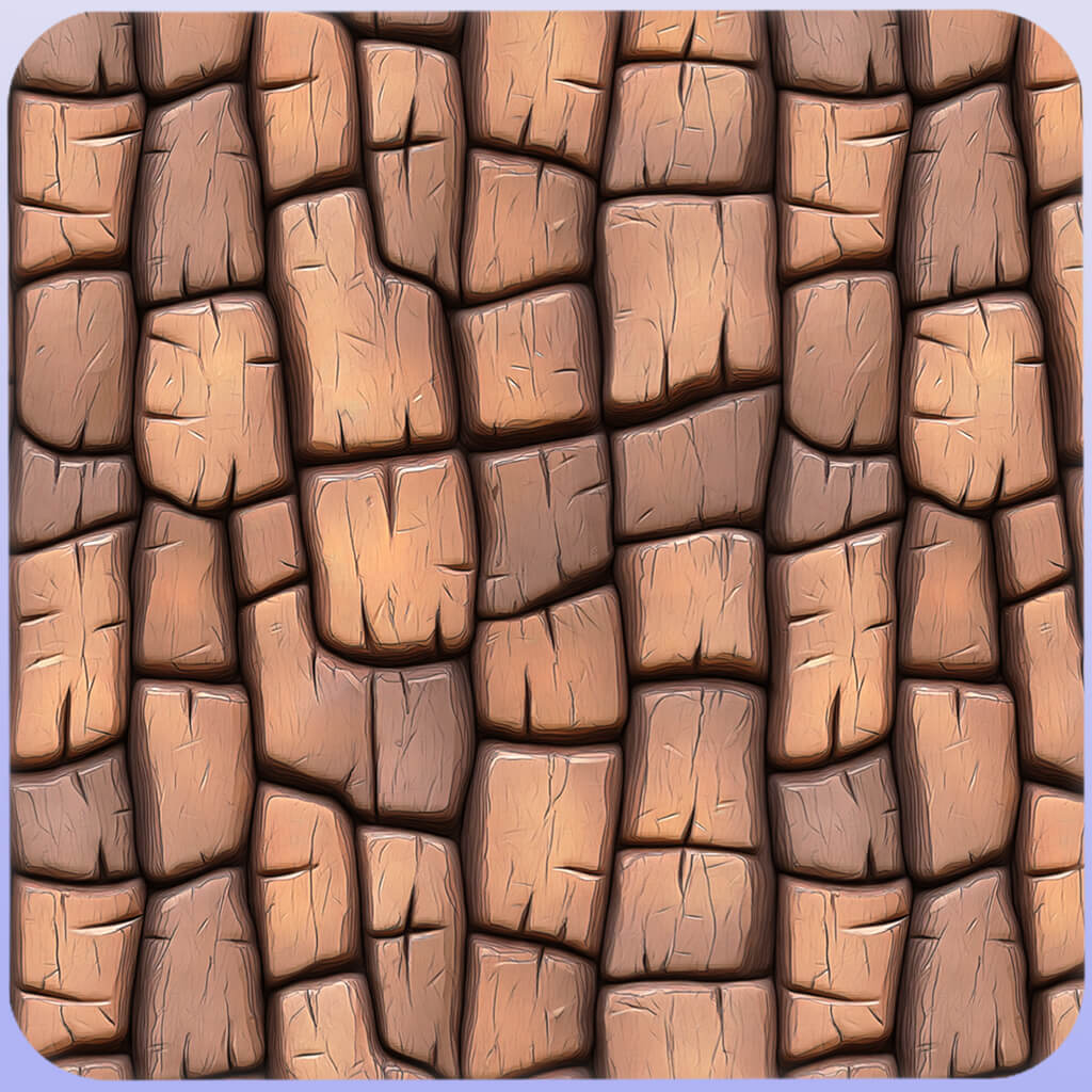 Stylized Bark Seamless Texture by zames1992d