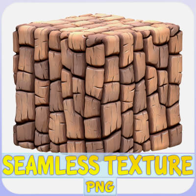 Stylized Bark Seamless Texture by zames1992d