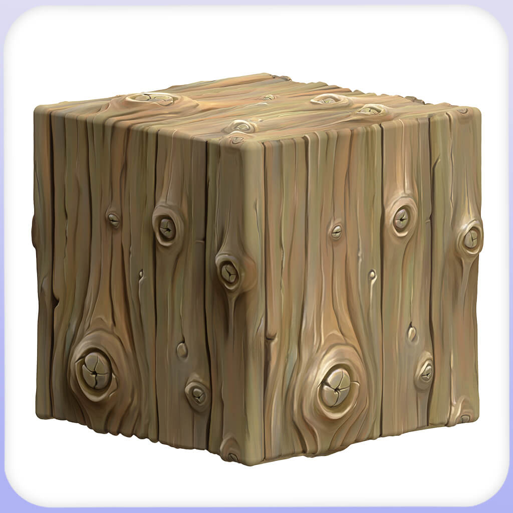 Stylized Bark Seamless Texture by zames1992d