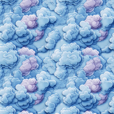 Stylized Clouds Seamless Texture by zames1992d