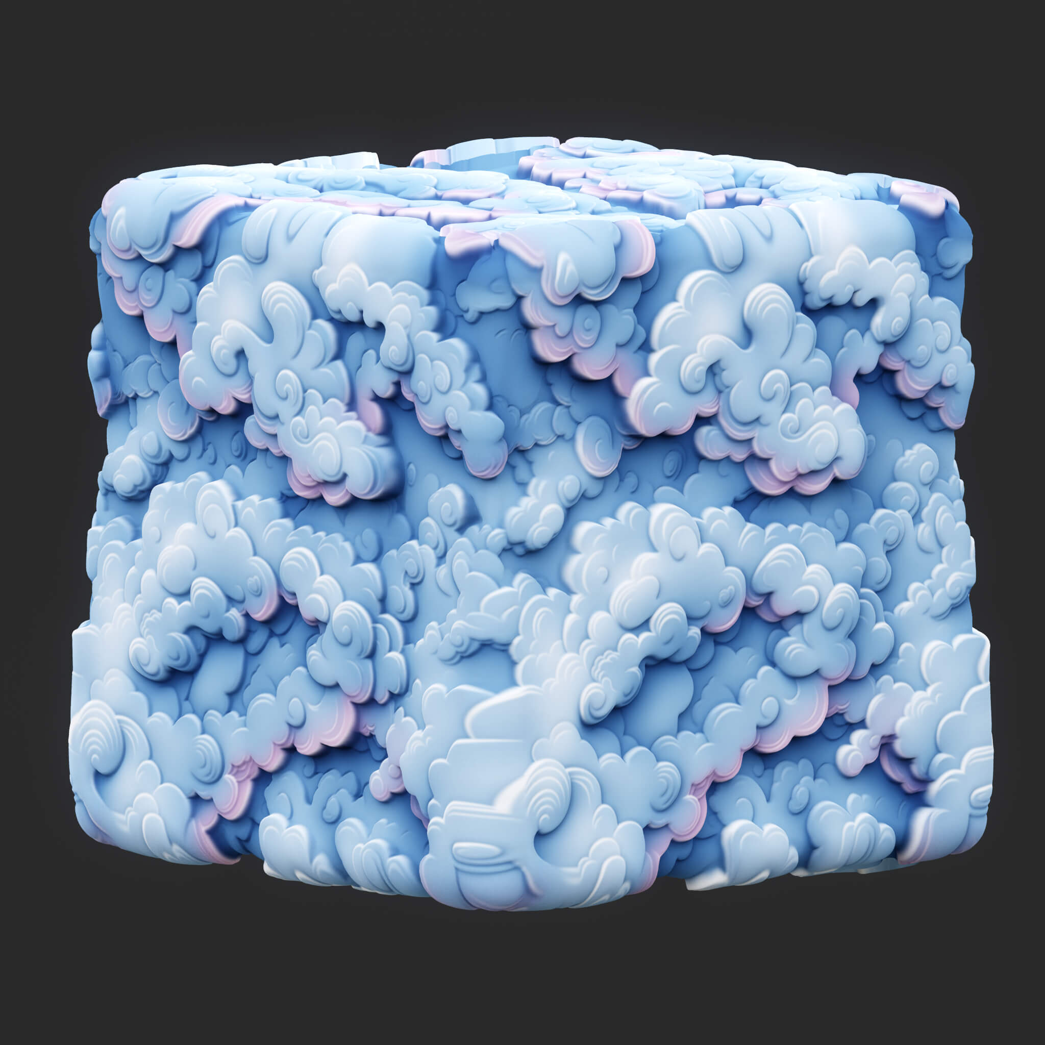 Stylized Clouds Seamless Texture by zames1992d