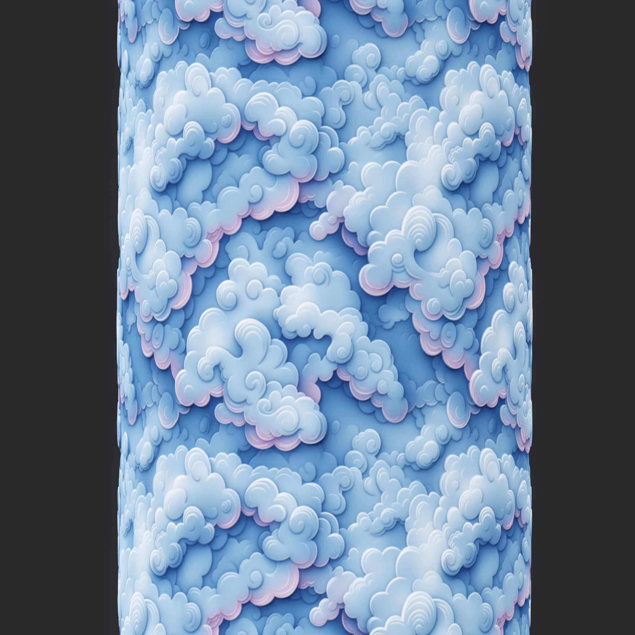 Stylized Clouds Seamless Texture by zames1992d