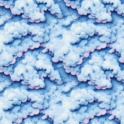 Stylized Clouds Seamless Texture by zames1992d