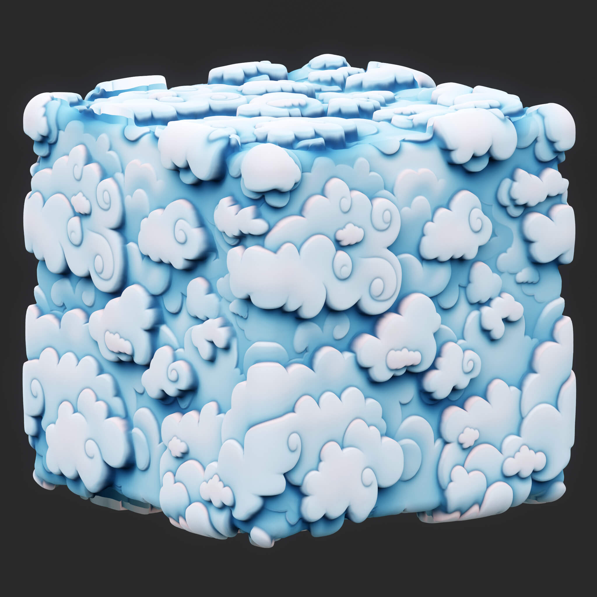 Stylized Clouds Seamless Texture by zames1992d