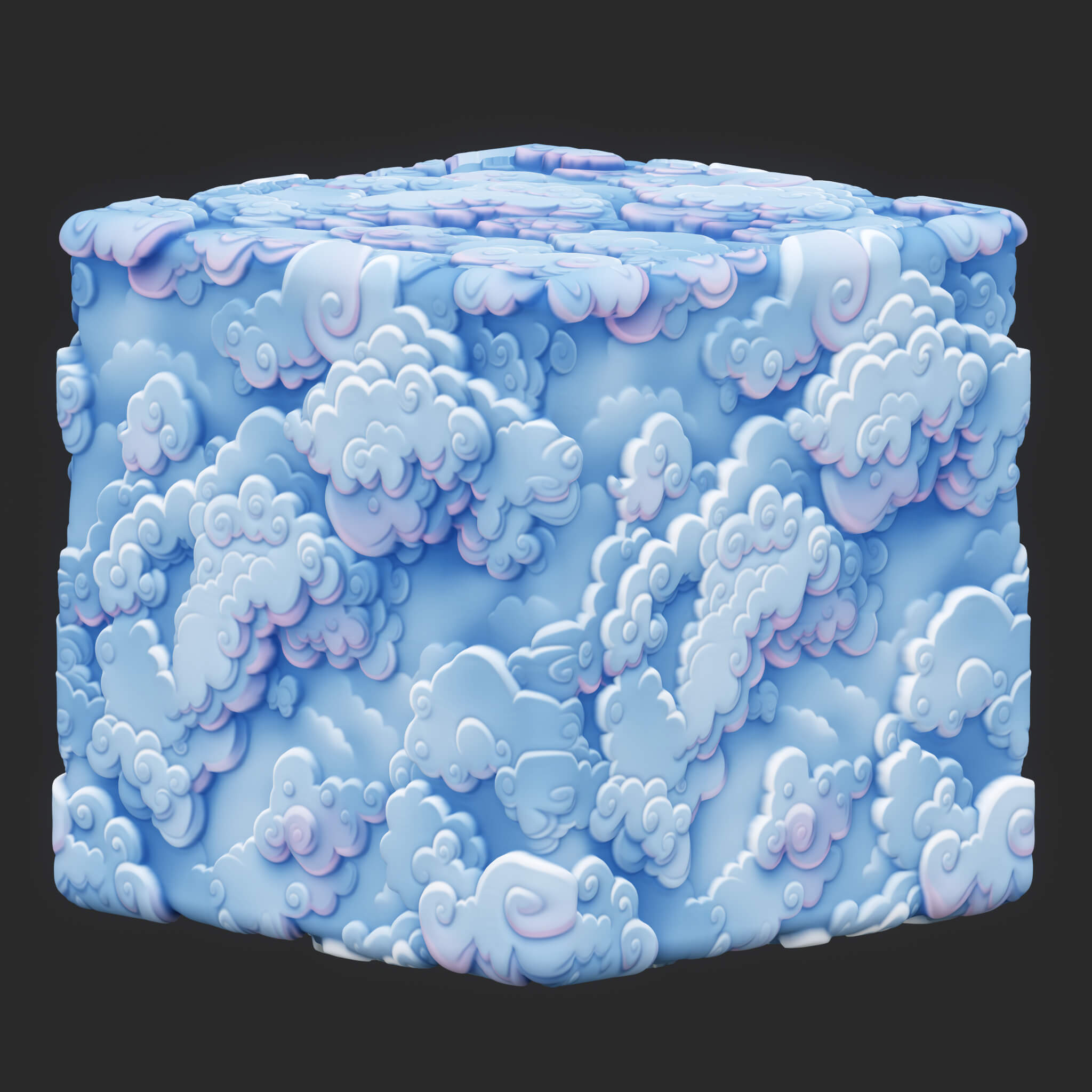 Stylized Clouds Seamless Texture by zames1992d