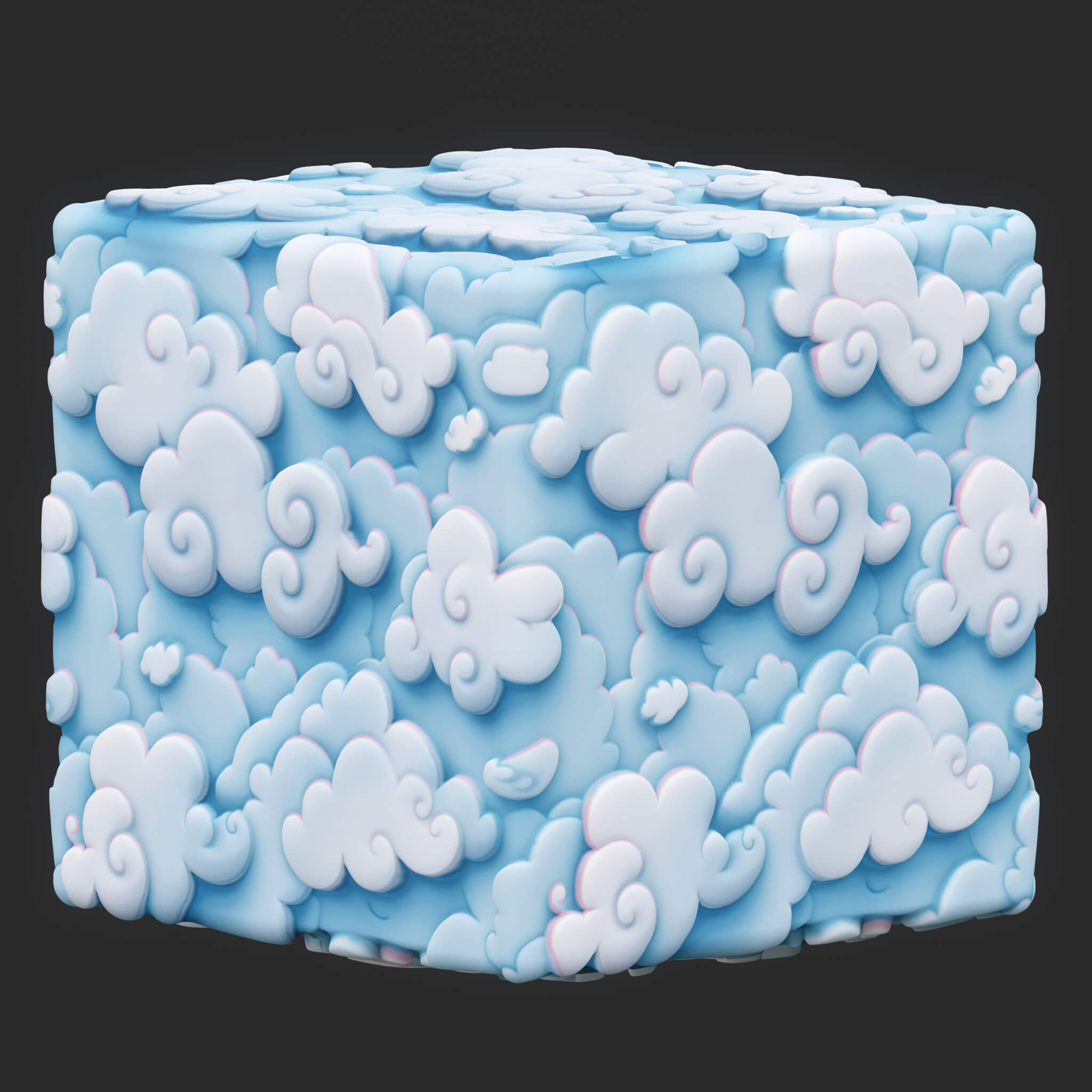 Stylized Clouds Seamless Texture by zames1992d