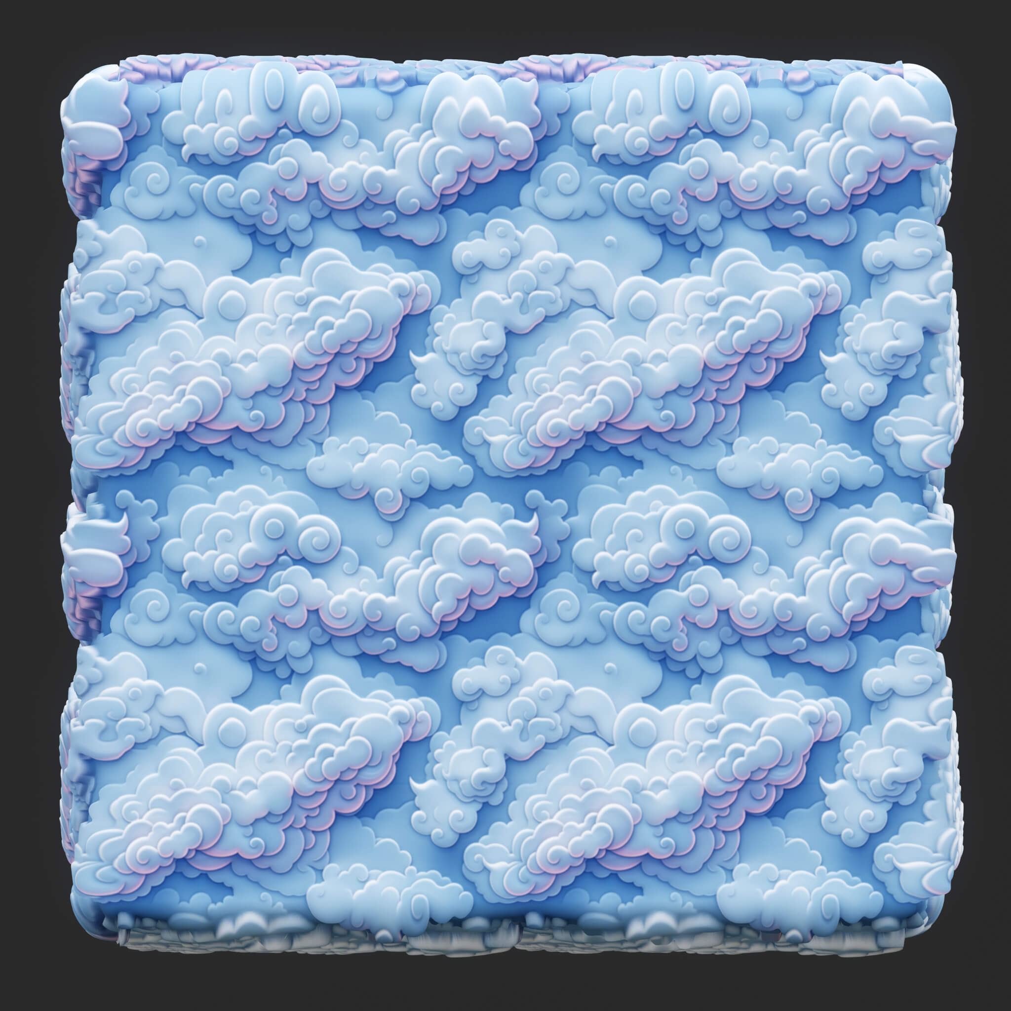 Stylized Clouds Seamless Texture by zames1992d