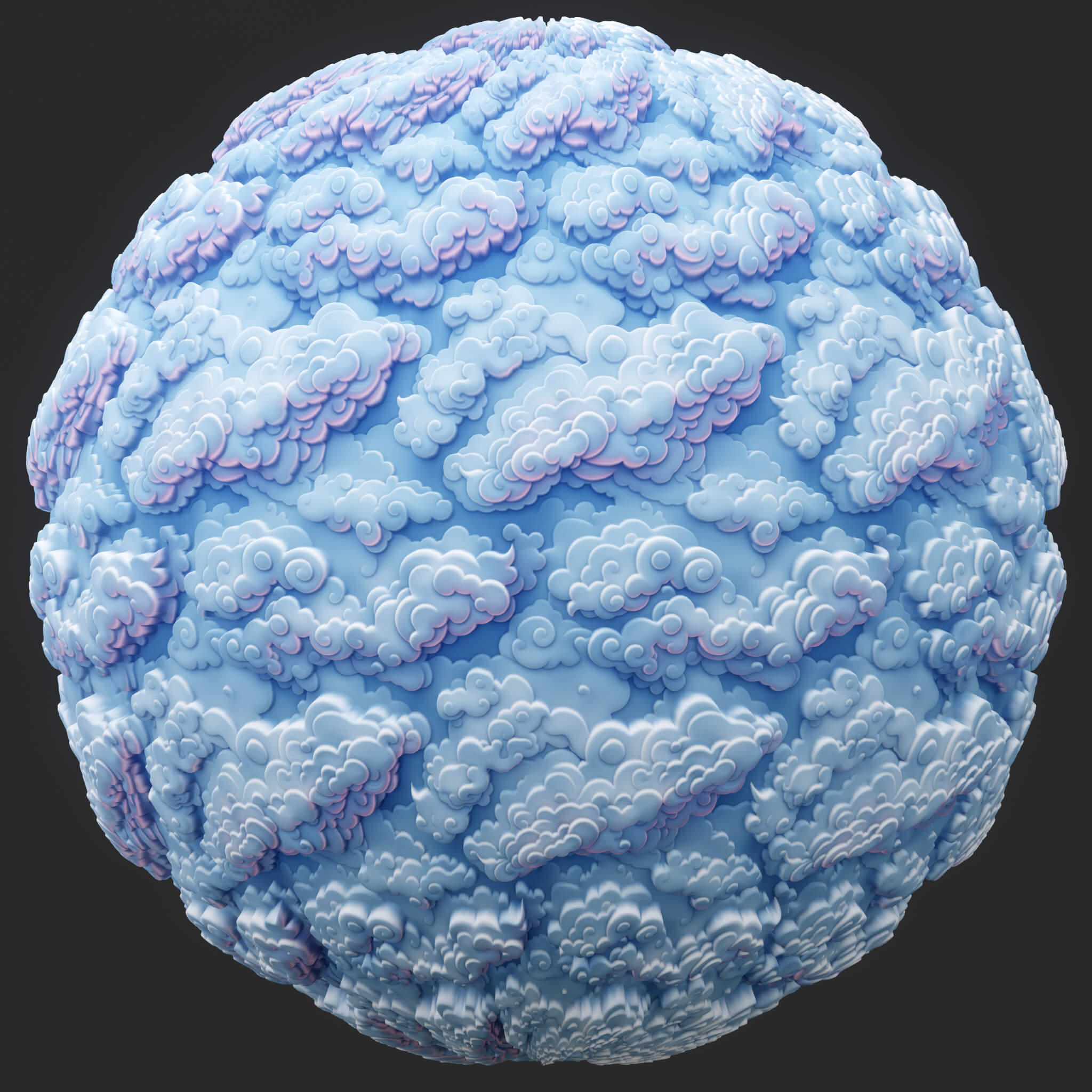 Stylized Clouds Seamless Texture by zames1992d