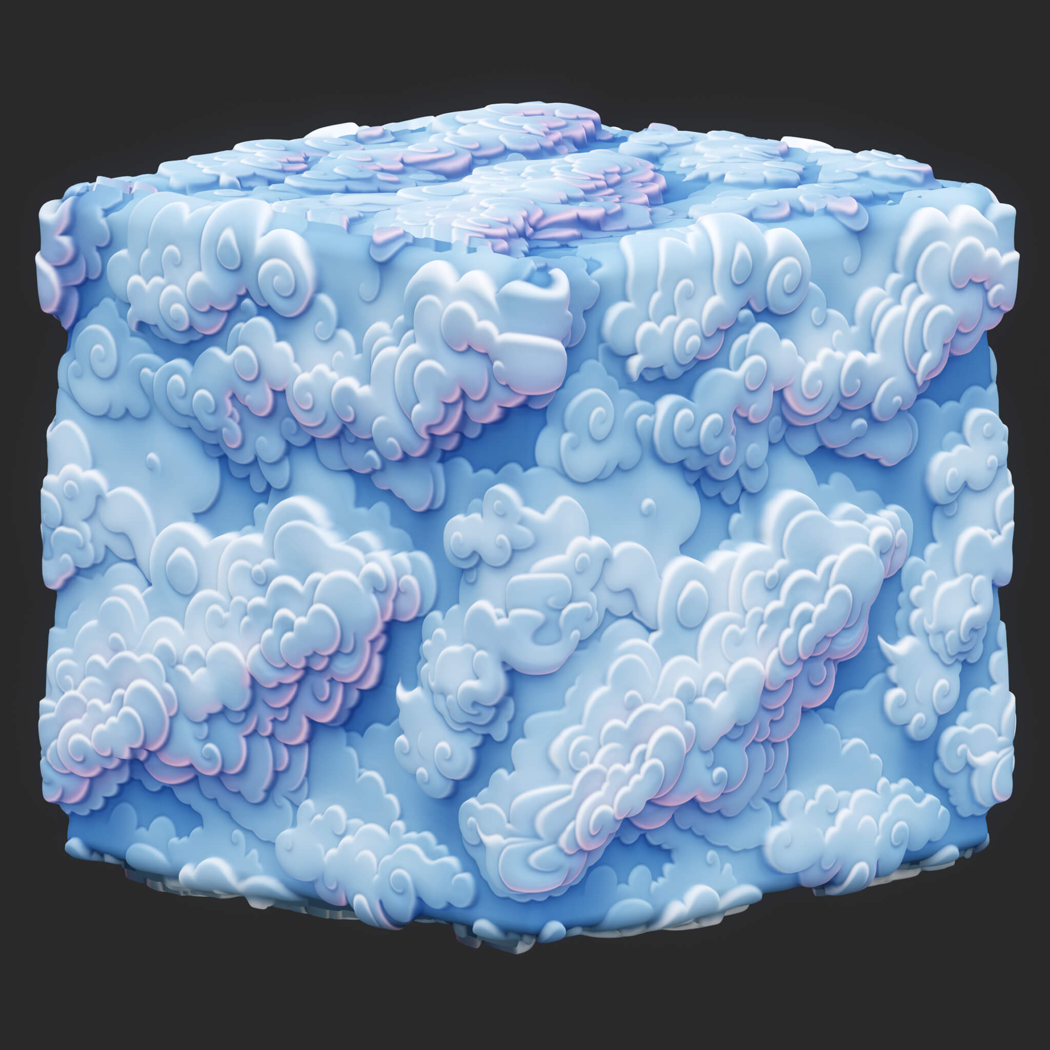 Stylized Clouds Seamless Texture by zames1992d