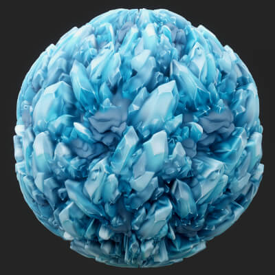 Stylized Crystal Seamless Texture by zames1992d