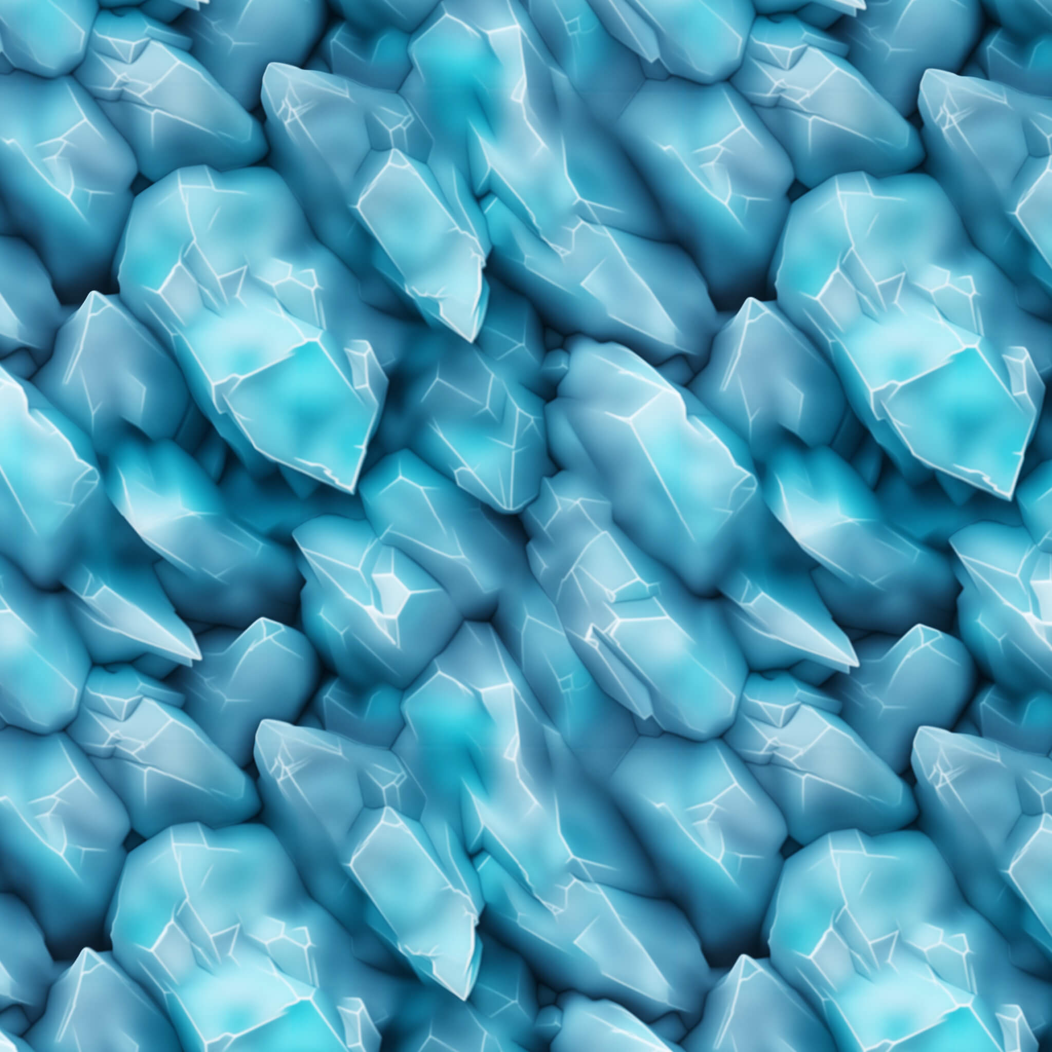 Stylized Crystal Seamless Texture by zames1992d