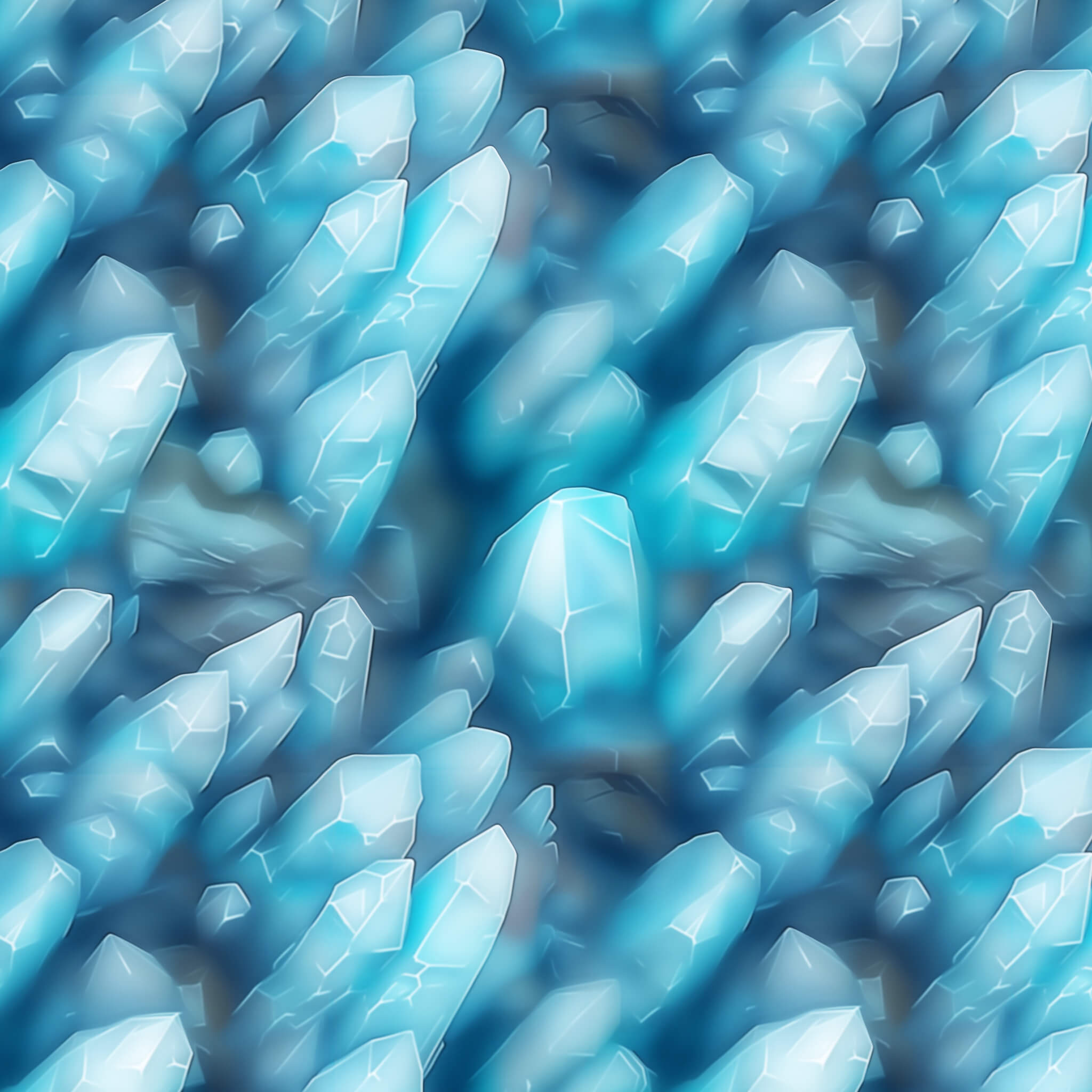 Stylized Crystal Seamless Texture by zames1992d